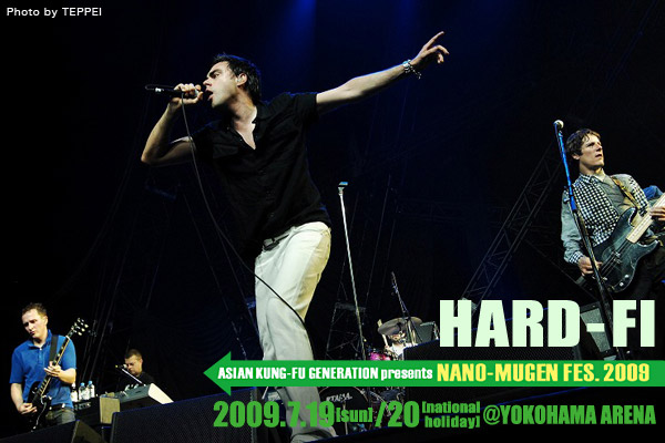 HARD-FI | Skream! ライヴ・レポート 邦楽ロック・洋楽ロック ポータルサイト