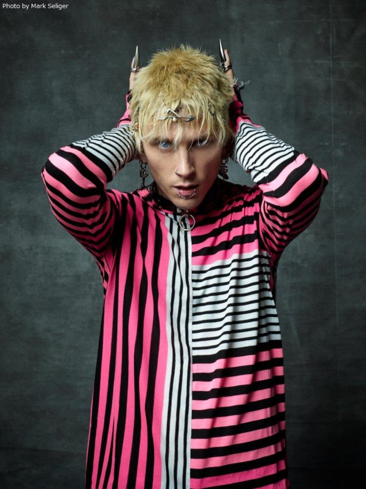MACHINE GUN KELLY、3/25リリースのニュー・アルバム『Mainstream Sellout』よりBRING ME THE ...